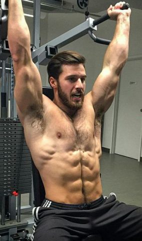 Hot Crossfit Guys WOD And Training Gloves